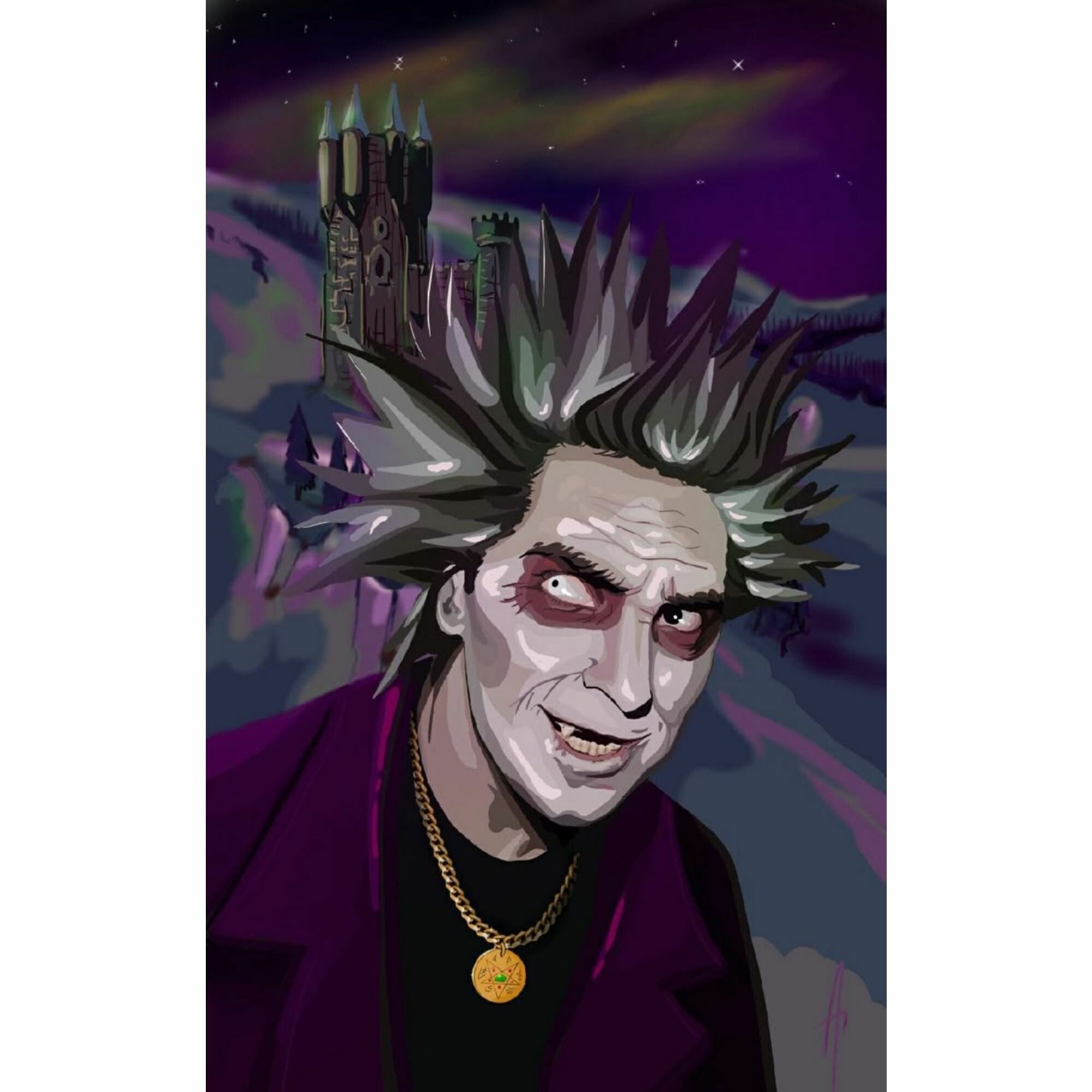 Алмазная Картина "Король И Шут" 30х40 См Алмазная Вышивка / Картина Стразами Подарков