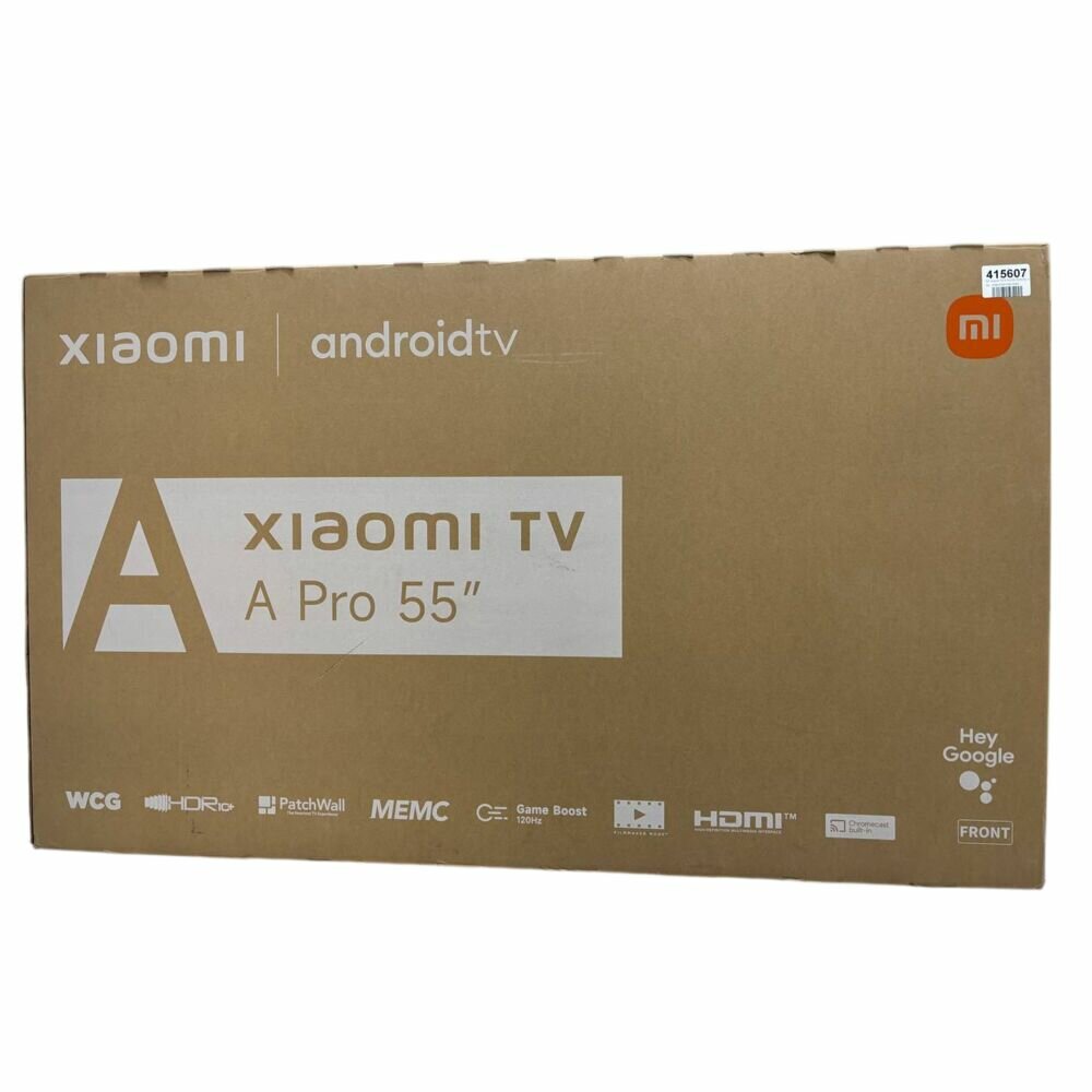Телевизор 55" Xiaomi TV A Pro 55 2026 RU