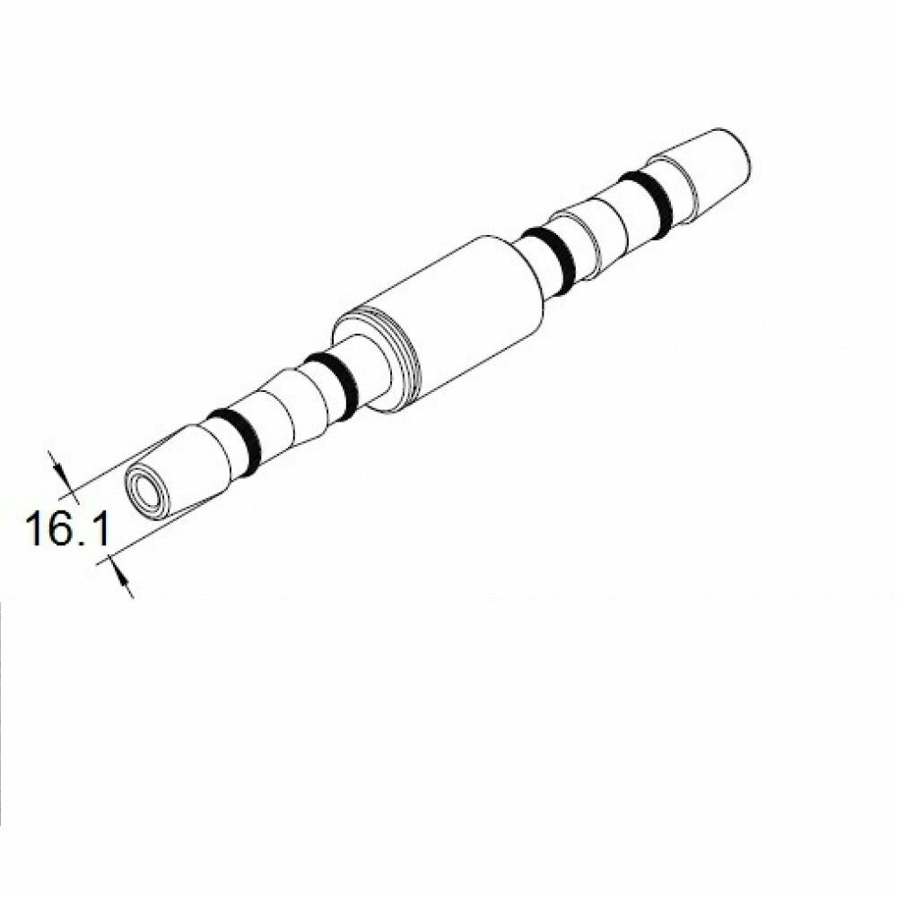 Фитинг #12-180 CARRIER 40-60291-04 вставка IDN 16.1 мм ZT16.1