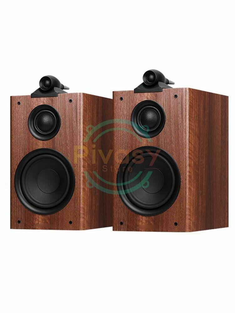 6,5-дюймовый аудиофильский динамик hi-fi, трехполосный, 120 Вт, 6 Ом, цвет дерева