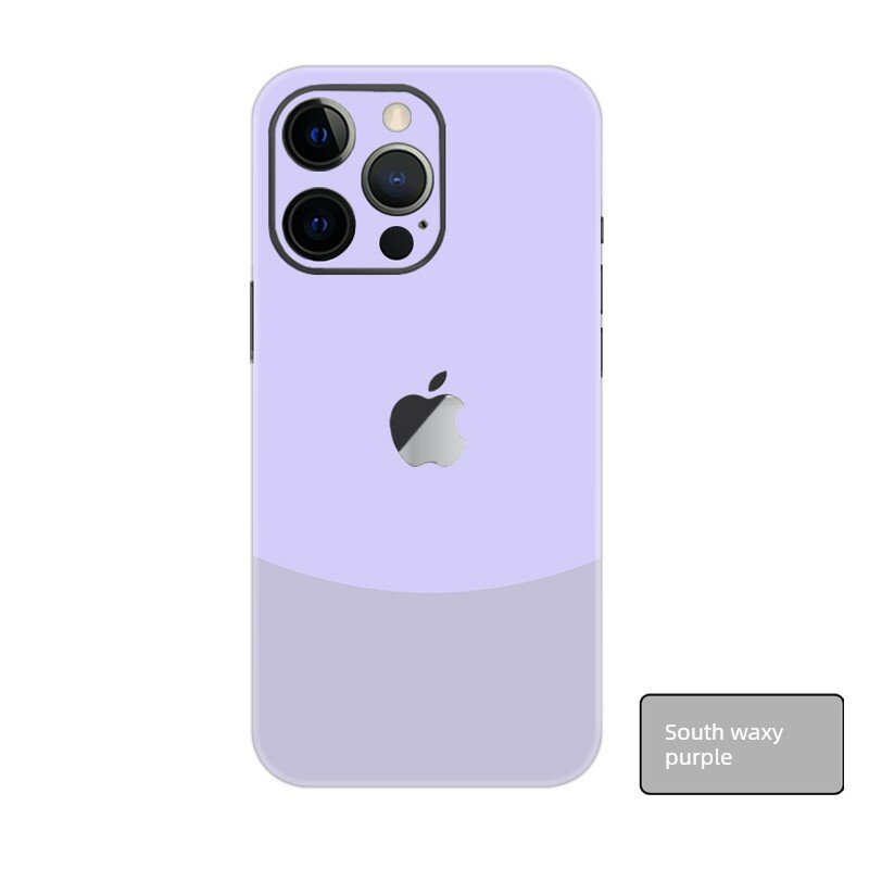 Экранная пленка для iPhone 13 Mini - фиолетовый Наньоу, 2 листа для iPhone 13 Mini