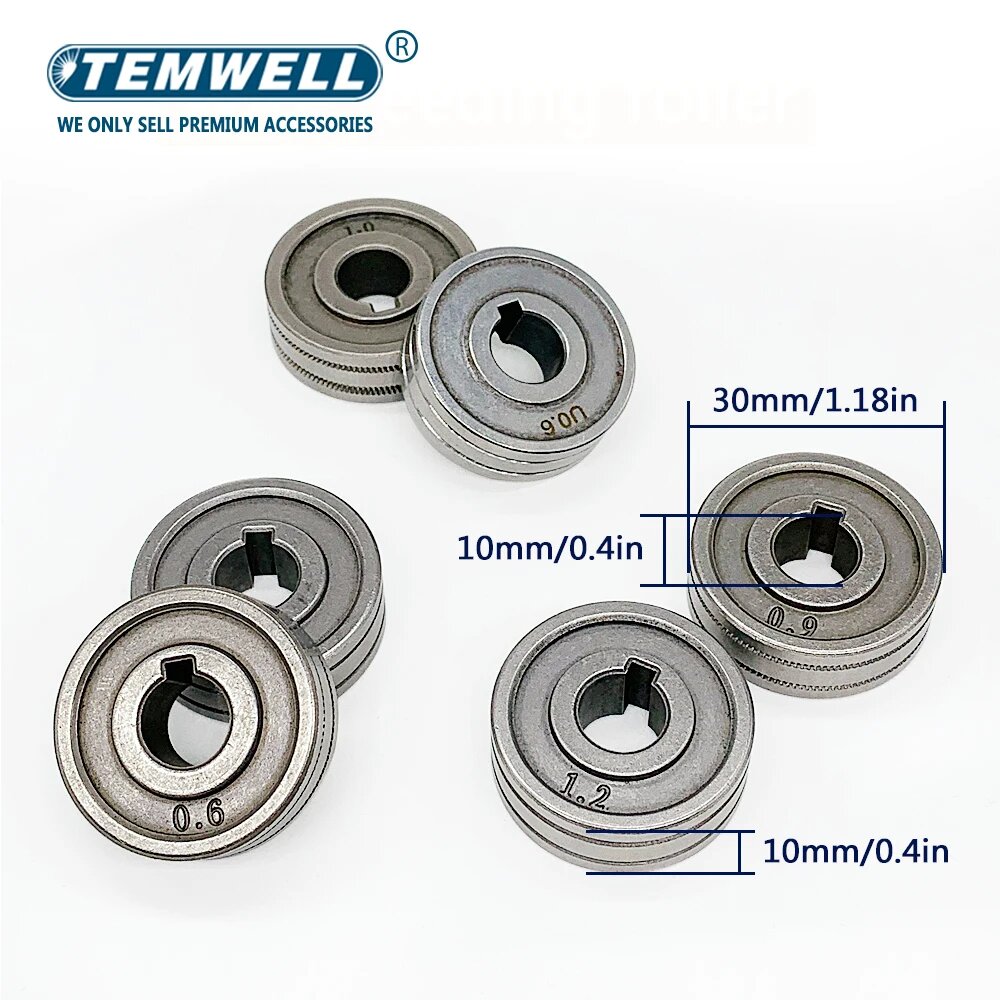 TEMWELL Рулон для сварки MIG/MAG VGroove 0.8-1.0