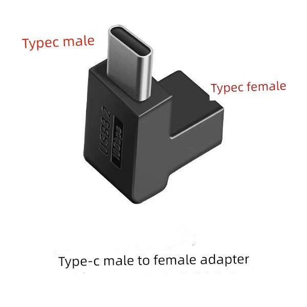 Кабель-адаптер USB-C (Thunderbolt 3) 10 Гбит/с, Type-C (женский) на USB 3.1 Gen2 (мужской), для зарядки и передачи