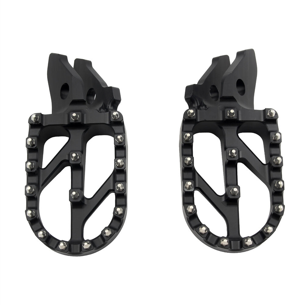 Black CNC Aluminum Alloy Footrest Footpegs For UltraBee