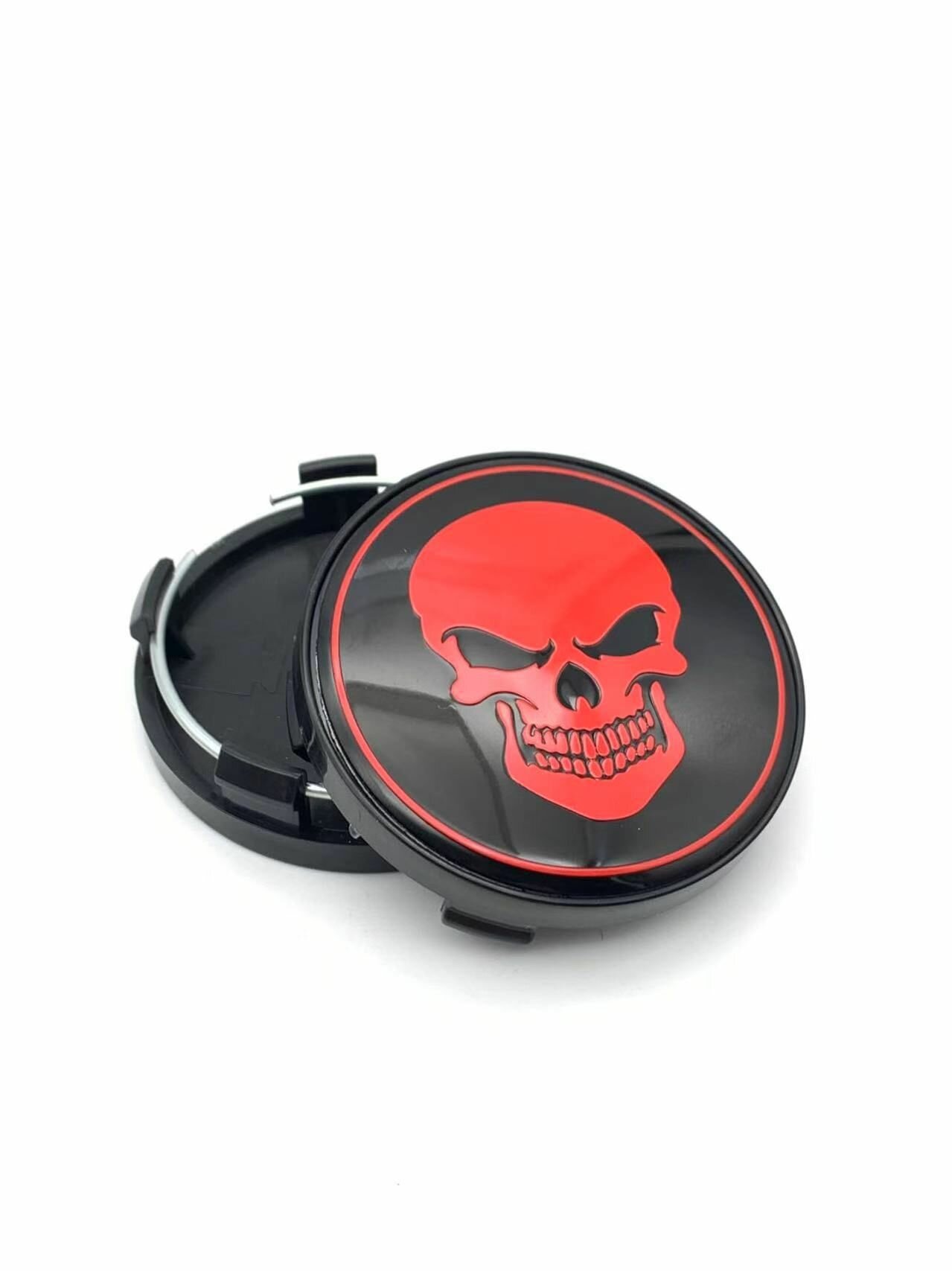 Колпачки заглушки на литые диски 60/56/10 мм, 4 шт - защита и декор ступицы, выбор цвета по 1-му изображению