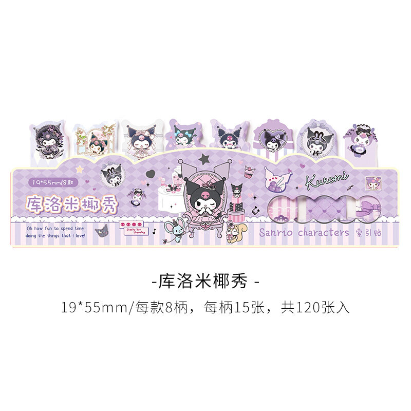 Блокнот для заметок с отрывными листами и мультяшным рисунком, бумага для заметок в девичьем стиле, стикеры, креативные закладки в японском стиле, индексные наклейки.