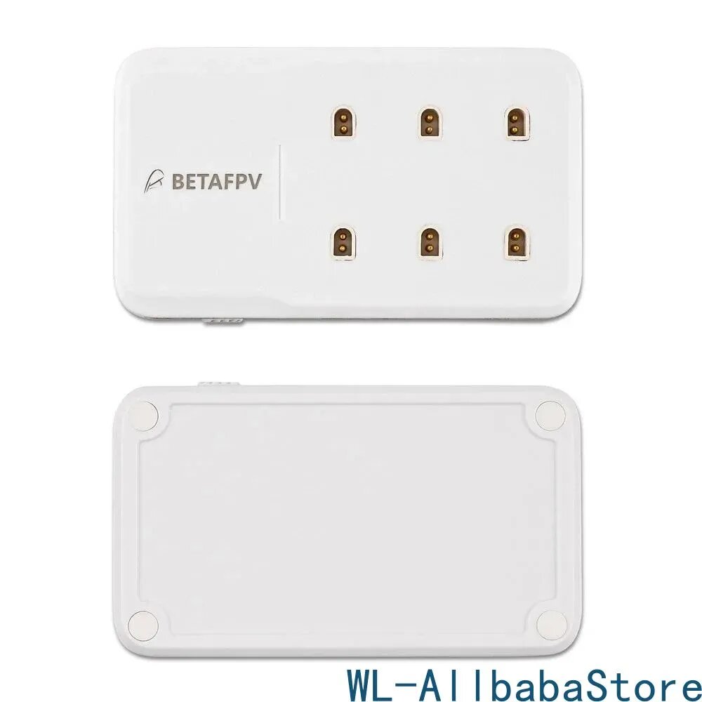BETAFPV 6 Ports 1S Lipo Battery Charger Бежевый 79*46*19mm