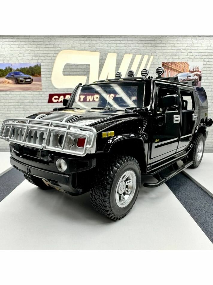 Металлическая машинка Hummer Хаммер H2