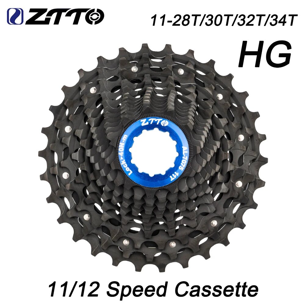 Кассета ZTTO ULT 11-28T, 12S, Blue