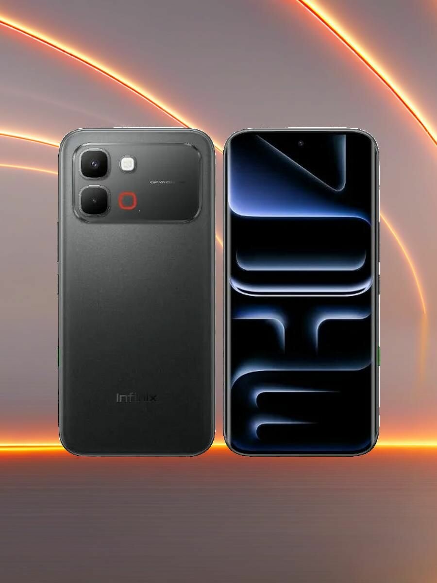 6.78" Смартфон Infinix NOTE Edge 128 ГБ черный ядер - 8x(2.4 ГГц), 8 ГБ, 2 SIM, AMOLED, камера 50 Мп, NFC, 4G, FM, 6150 мА*ч