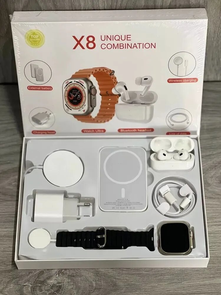 Смарт-часы Умные часы 13 в 1, 42mm, AMOLED, GPS, Bluetooth 5.3, iOS, Android