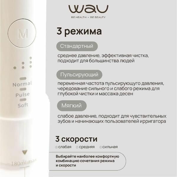 Ирригатор WAU MIGA PRO — фото 1