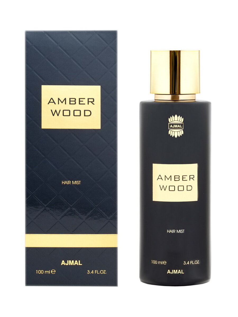Парфюмированная вуаль для волос AJMAL NICHE AMBER WOOD, спрей 100 мл.
