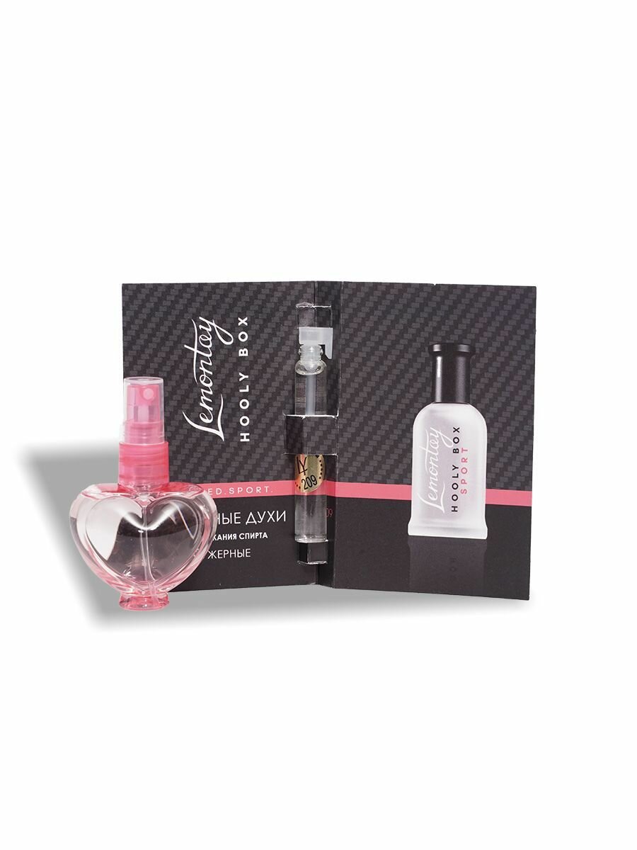 Lemontay №209, духи мужские Bottled sport, флакон с распылителем 25 мл + подарок масляные духи 3 мл