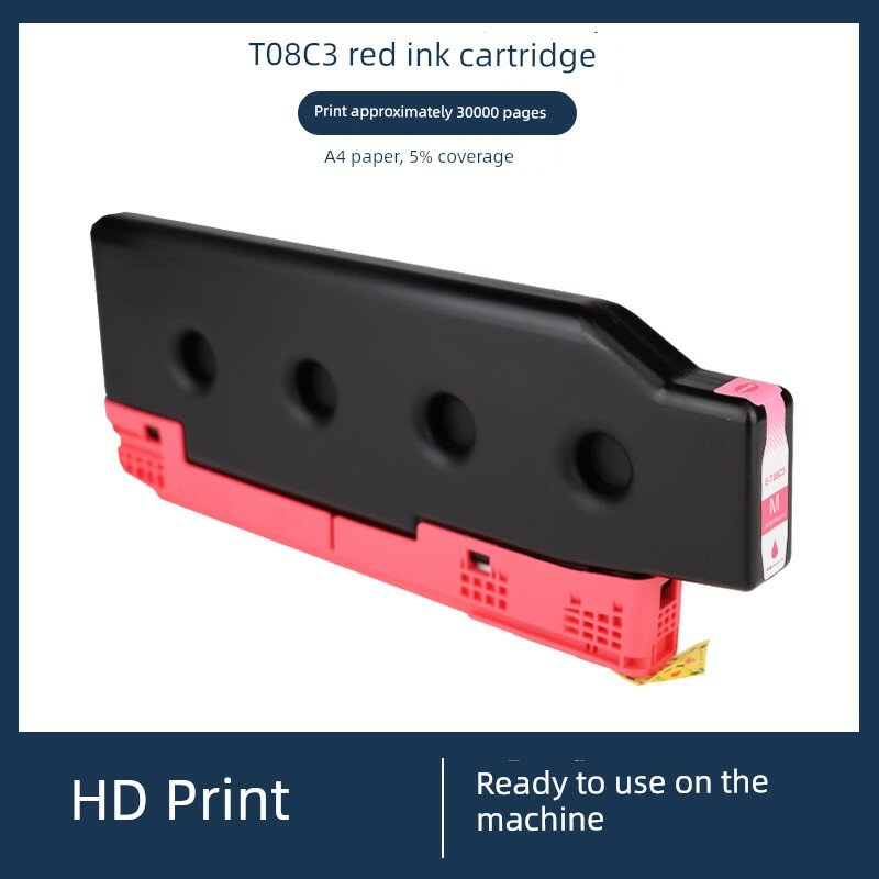 Epson AMC5000/AMC6000 T08C3 Красный Чернильный Картридж 30000 Страниц Надежный Вывод