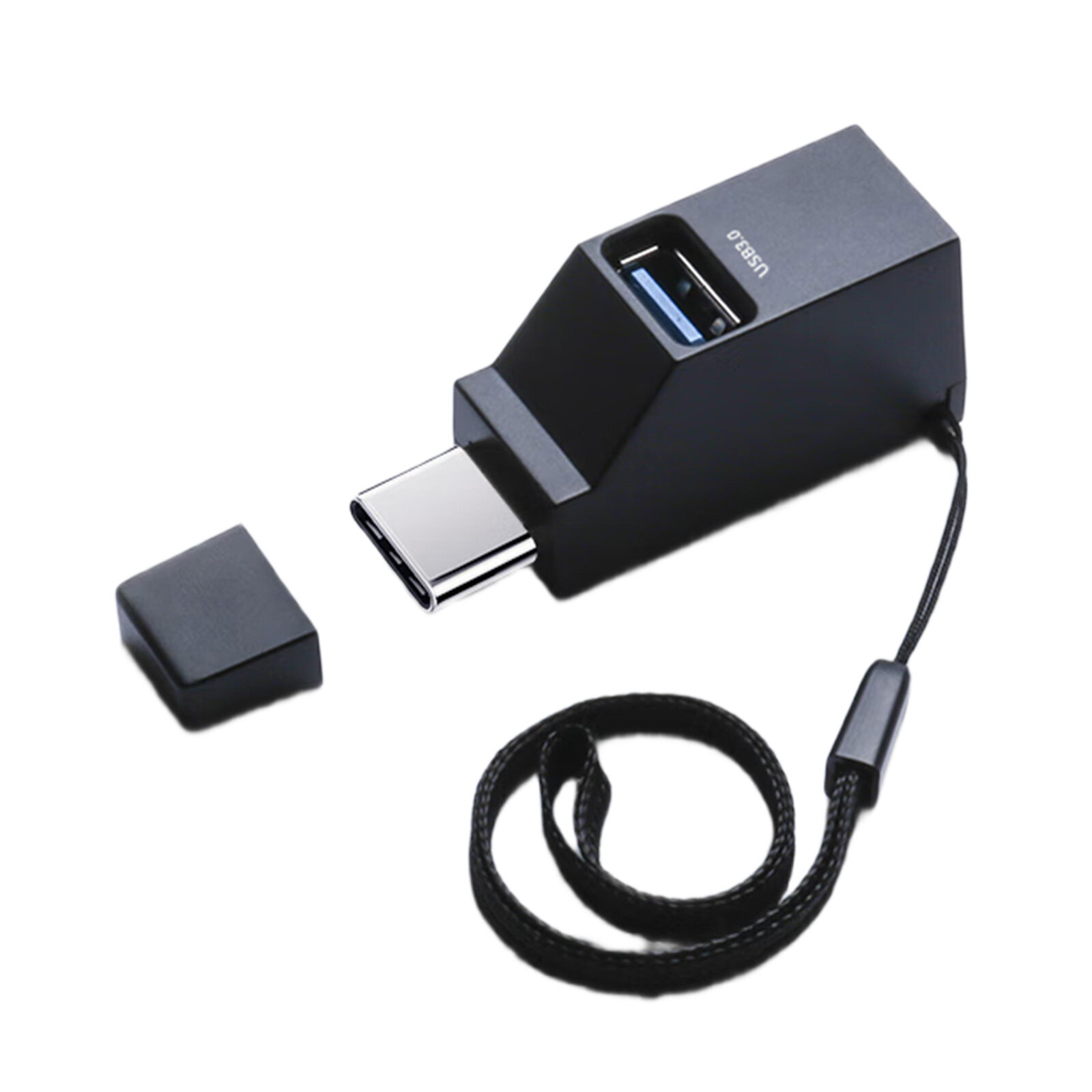 Разветвитель 3 USB C Порта Высокая Передача Данных Легкое