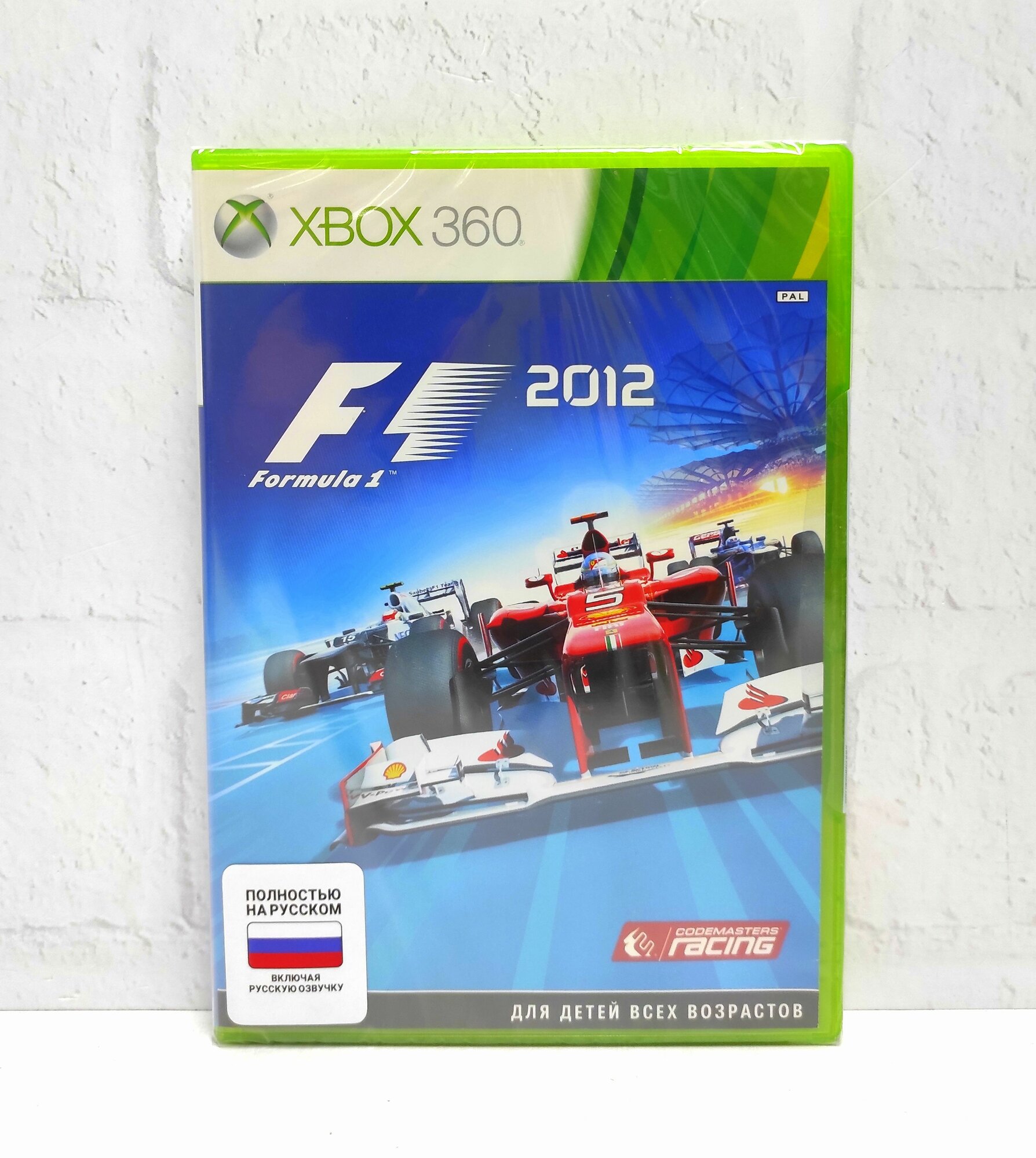 F1 2012 Полностью на русском Видеоигра на диске Xbox 360. Товар уцененный