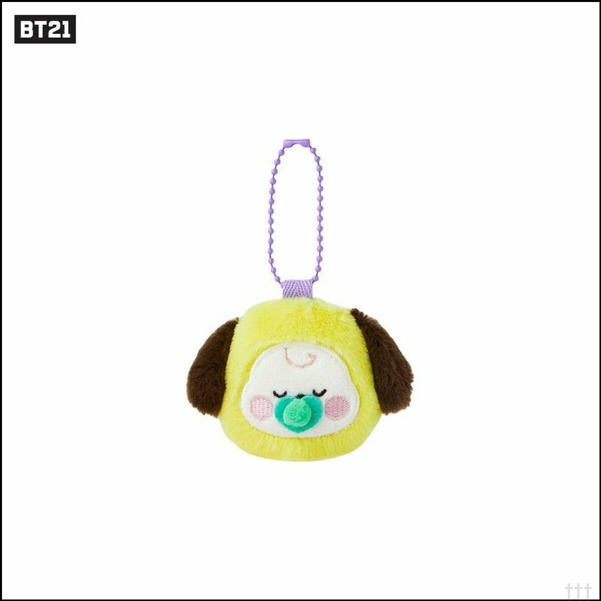 Плюшевая кукла-брелок BTS BT21 NEW BORN Мягкая игрушка