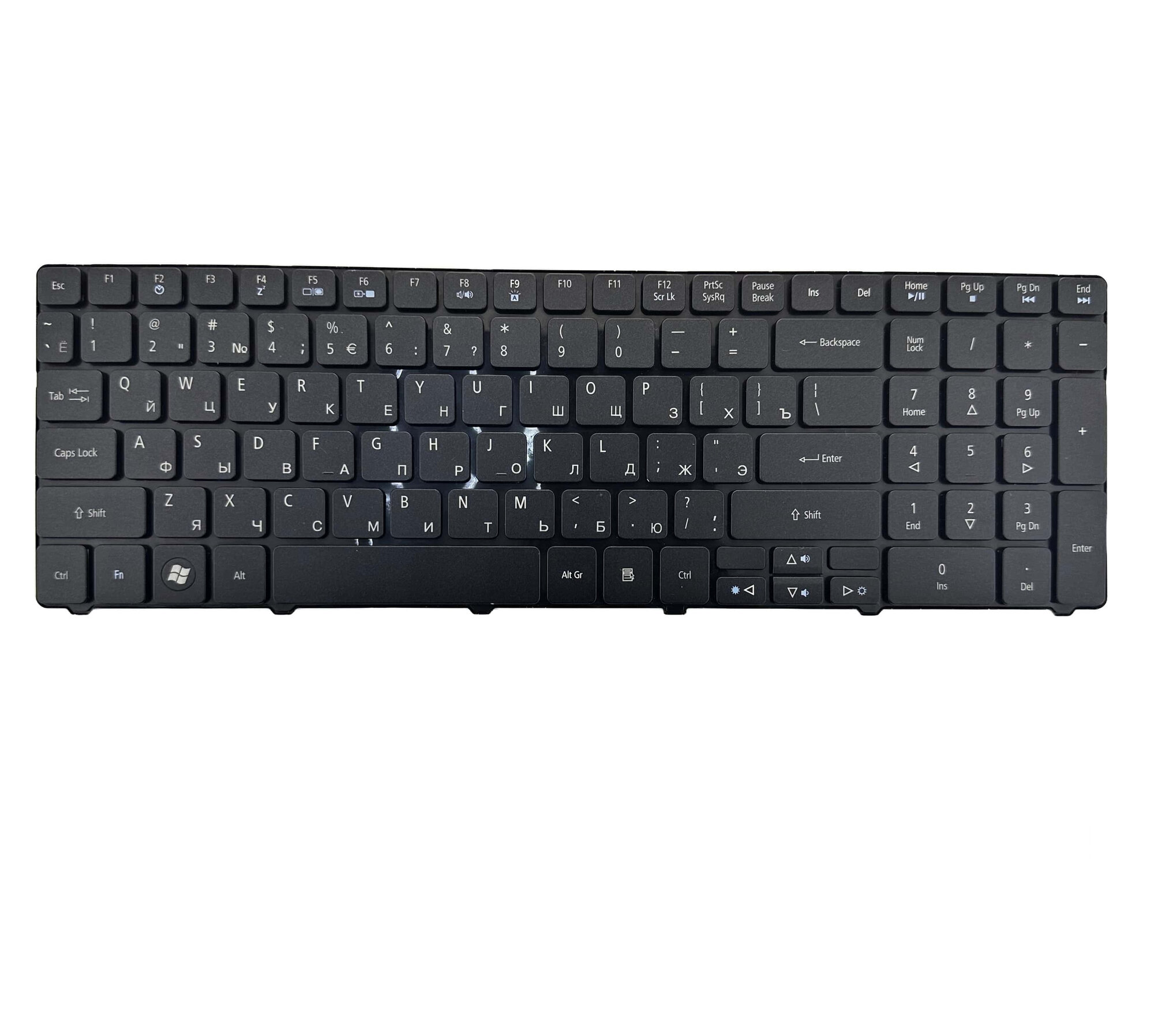 Клавиатура для Acer 5810T 5410T 5820TG 5536 5738 5739 5542 5551 c подсветкой p/n: MP-09B23SU-6983 KB