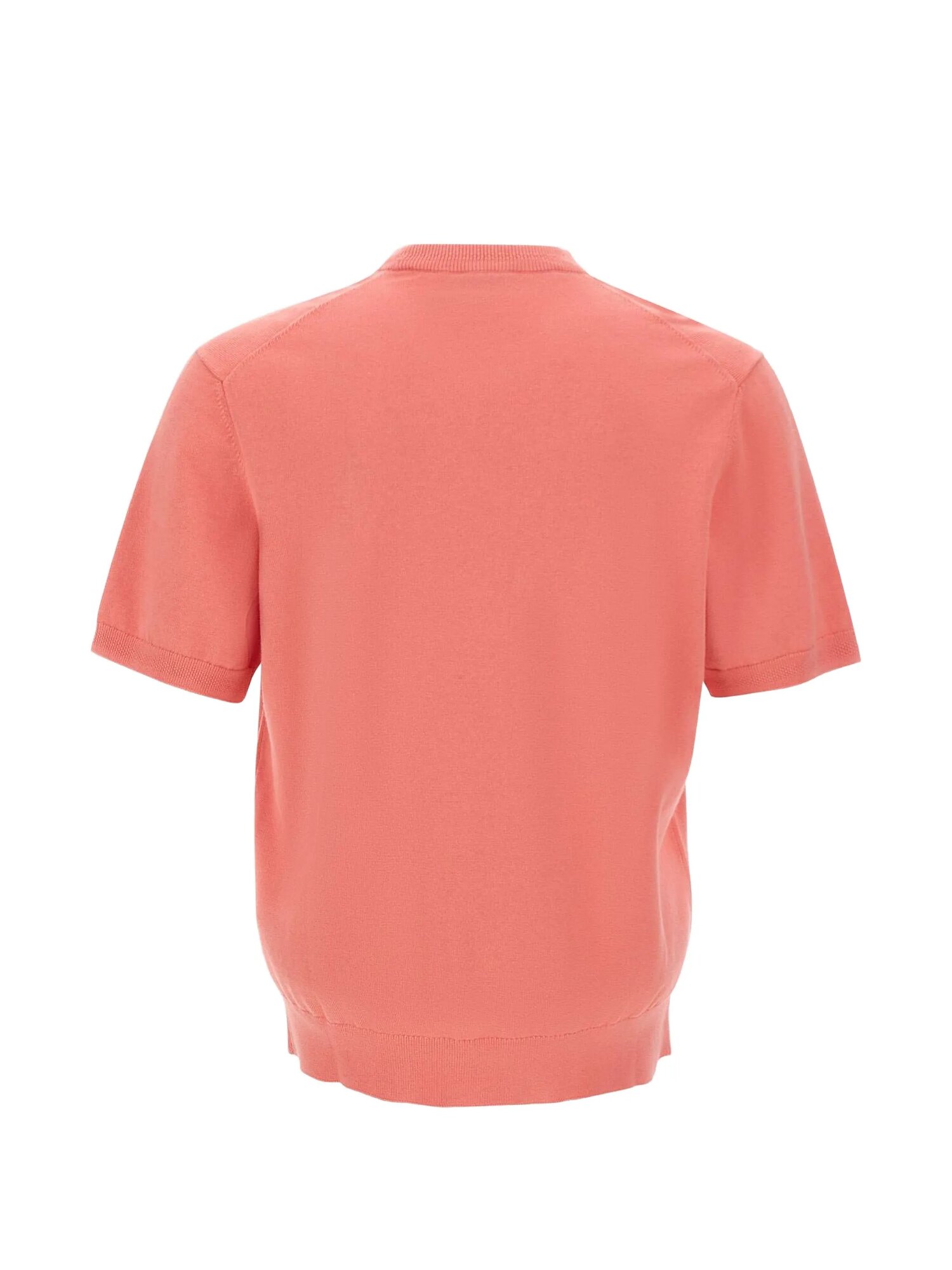 Свитер BOSS Logo-patch short-sleeve sweater, размер S, , pink — фото 1