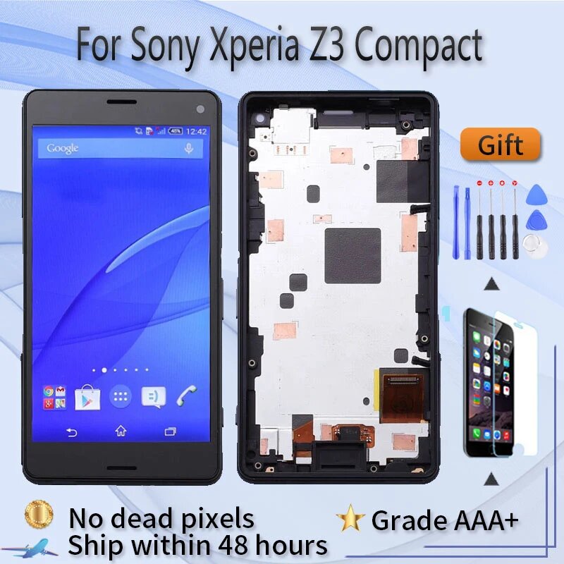 ЖК-экран Sony Xperia Z3 Compact D5803/D5833 Black with frame