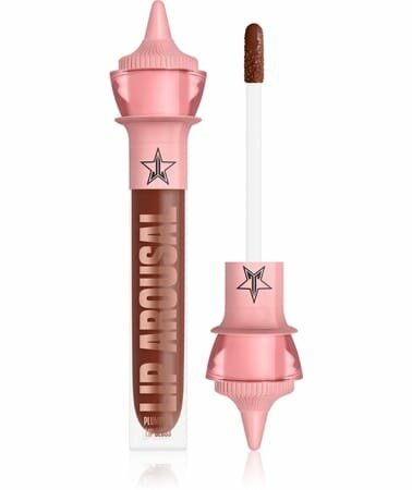Блеск для губ jeffree star cosmetics orgy 2 lip arousal plumpin lip gloss, craving chocolate, 4 мл