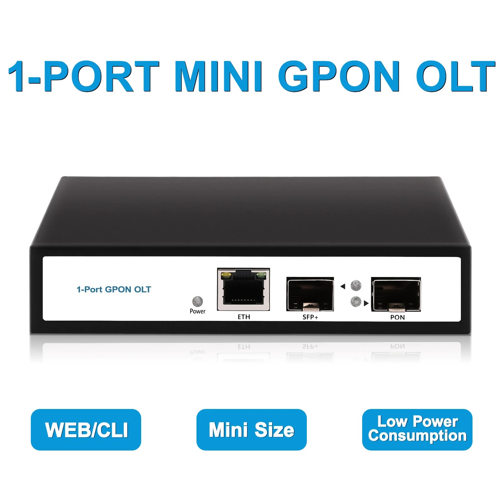 Мини GPON OLT 1PON FTTH without GPON Module — фото 1