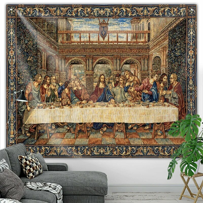 Гобелен на стену "Тайная Вечеря" 230x150 см, полиэстер