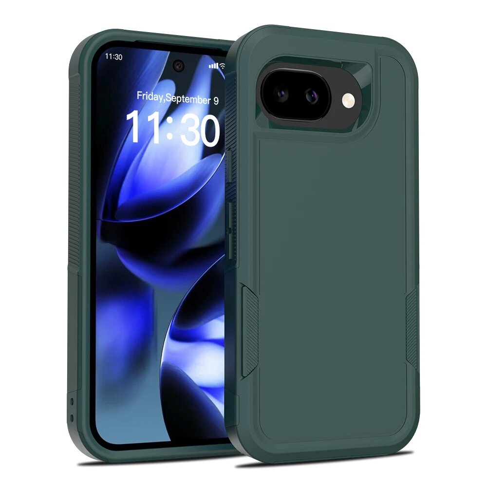 Чехол для Google Pixel 9a, Dark Green, противоударный