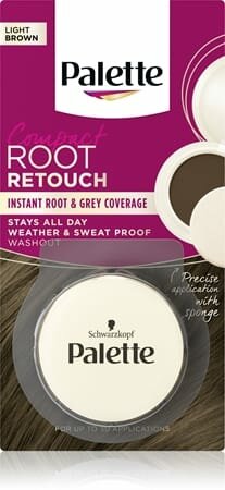 Краска для волос Schwarzkopf Palette Compact Root Retouch, светлый коричневый, 3 г