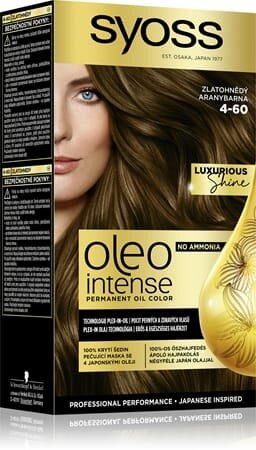 Краска для волос Syoss Oleo Intense, оттенок 4-60 Gold Brown, 1 шт