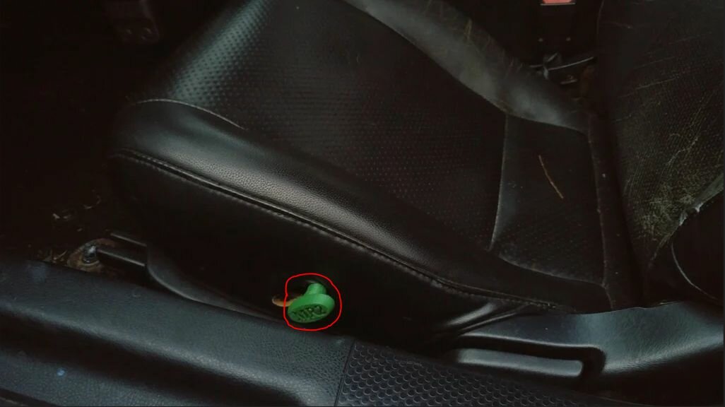 Ручка регулятора высоты сиденья Toyota прямая замена
