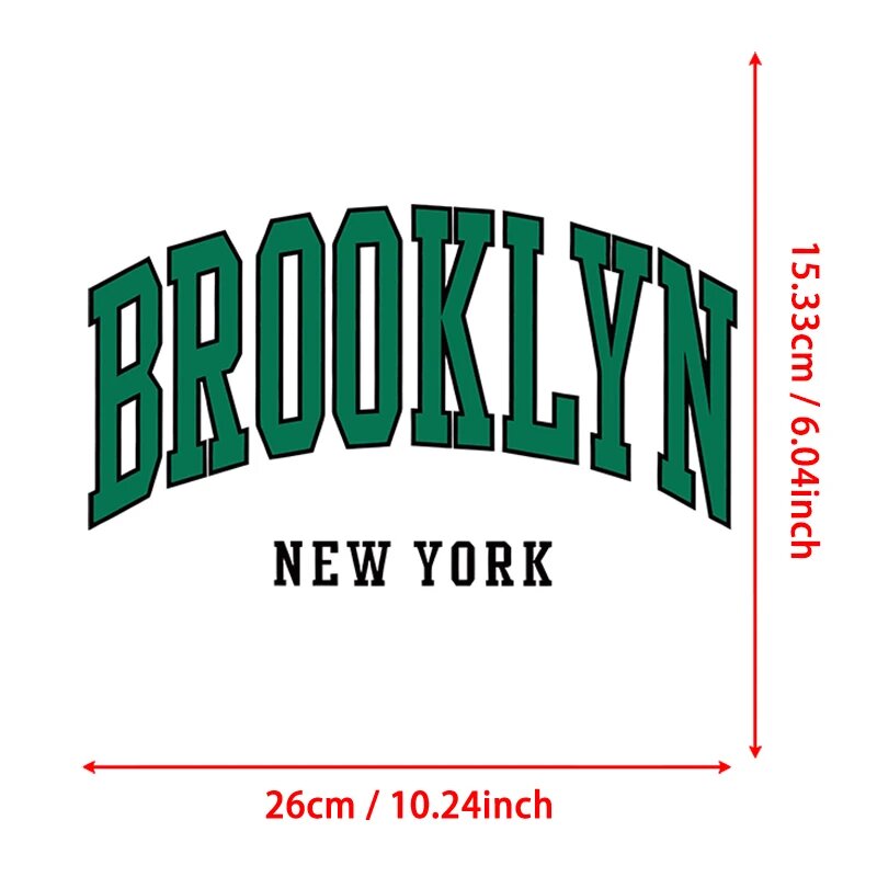 Теплопередача Brooklyn New York, 26см, THT-26CM-GK695H