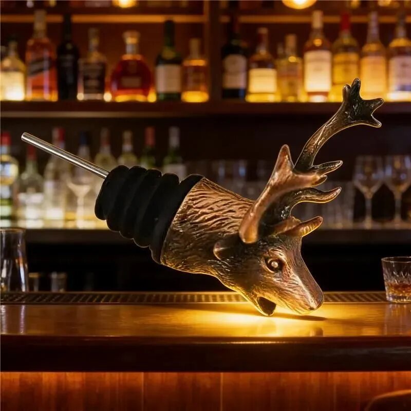 Инструмент Для Розлива Вина В Форме Головы Оленя Jagermeister Инструмент Для Домашнего Бара