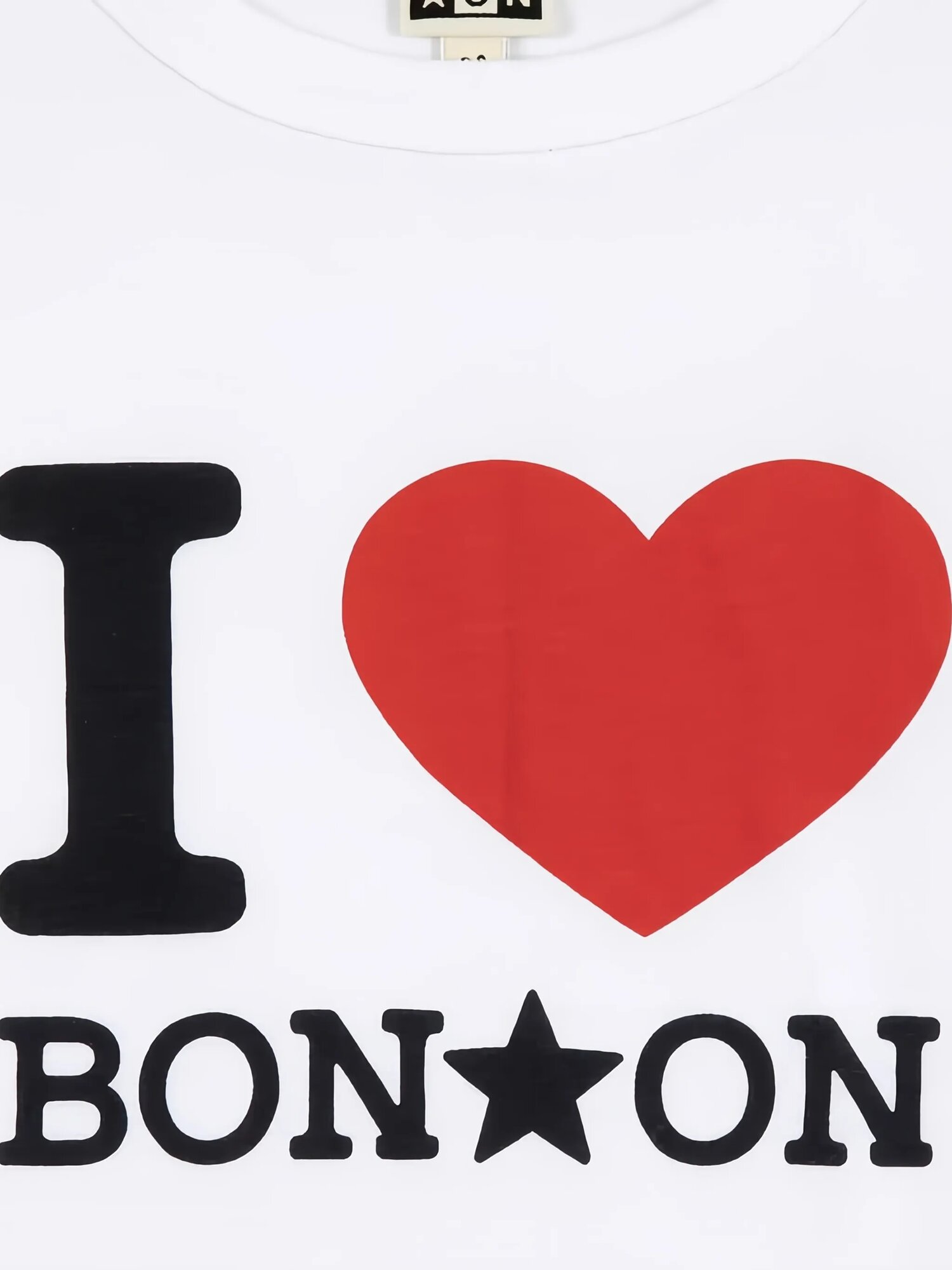 Футболка BONTON Livio, размер 8 лет, бежевый/белый — фото 1