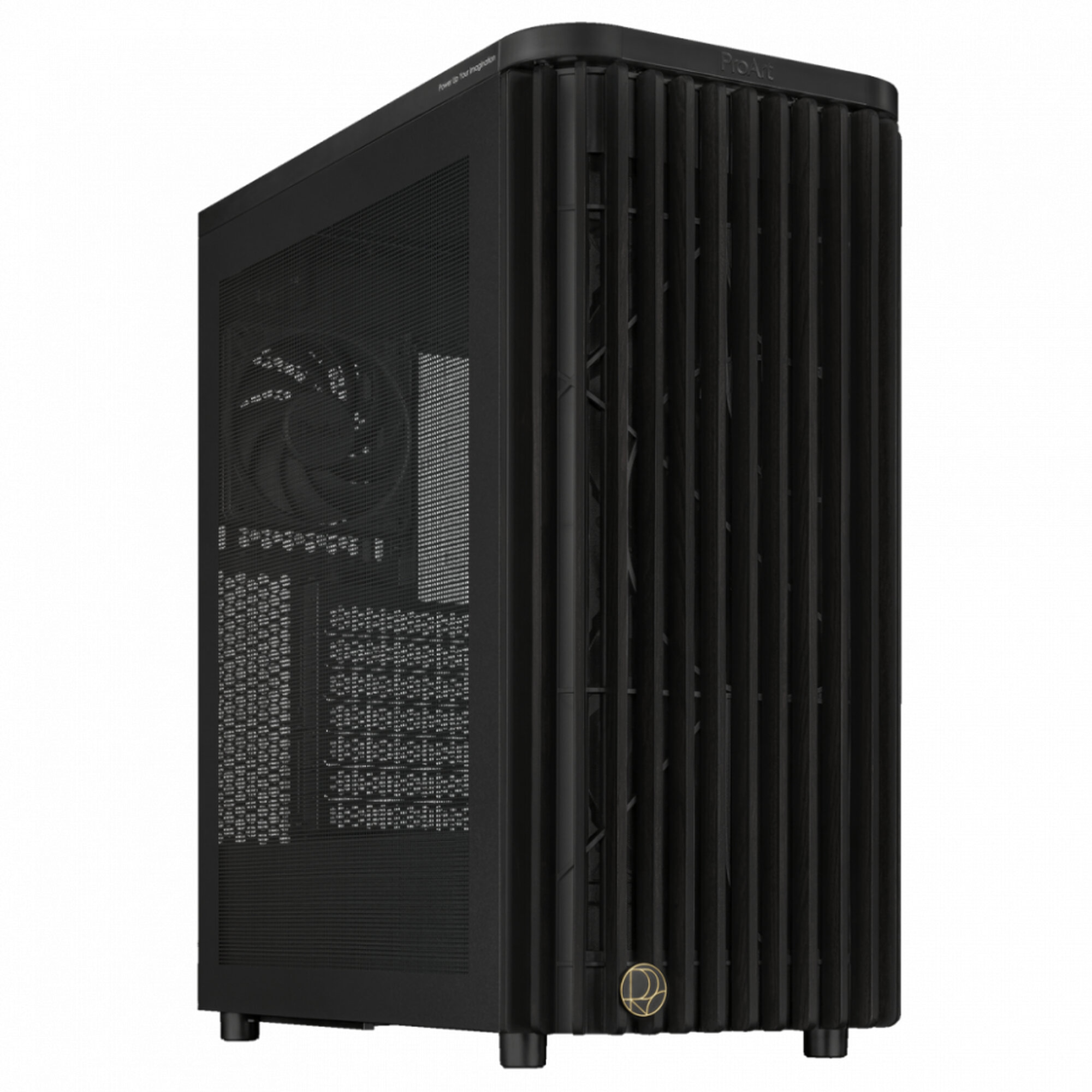 Корпус Midi-Tower ASUS PROART PA401 WOOD MESH Black (90DC00M0-B39040)