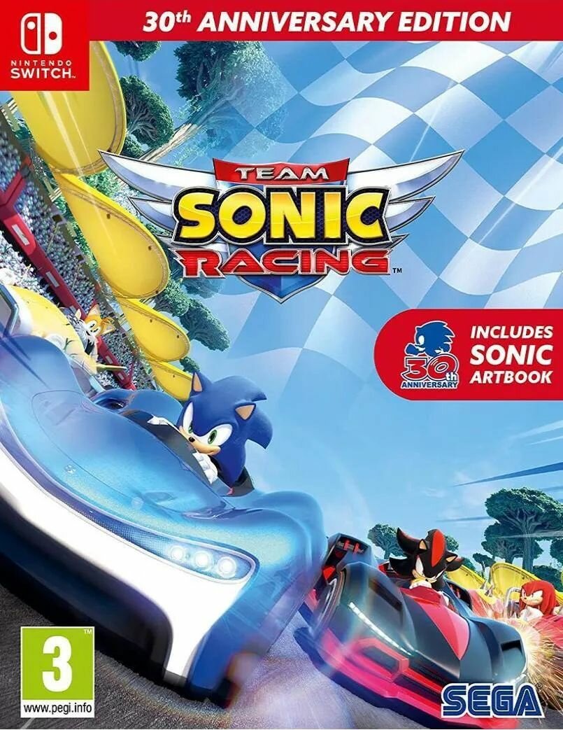 Team Sonic Racing 30th Anniversary Edition русские субтитры) Nintendo Switch