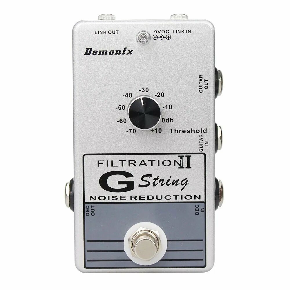Demonfx FILTRATION II гитарный эффект-педаль с шумоподавлением G-STRING шумовой гейт с истинным байпасом