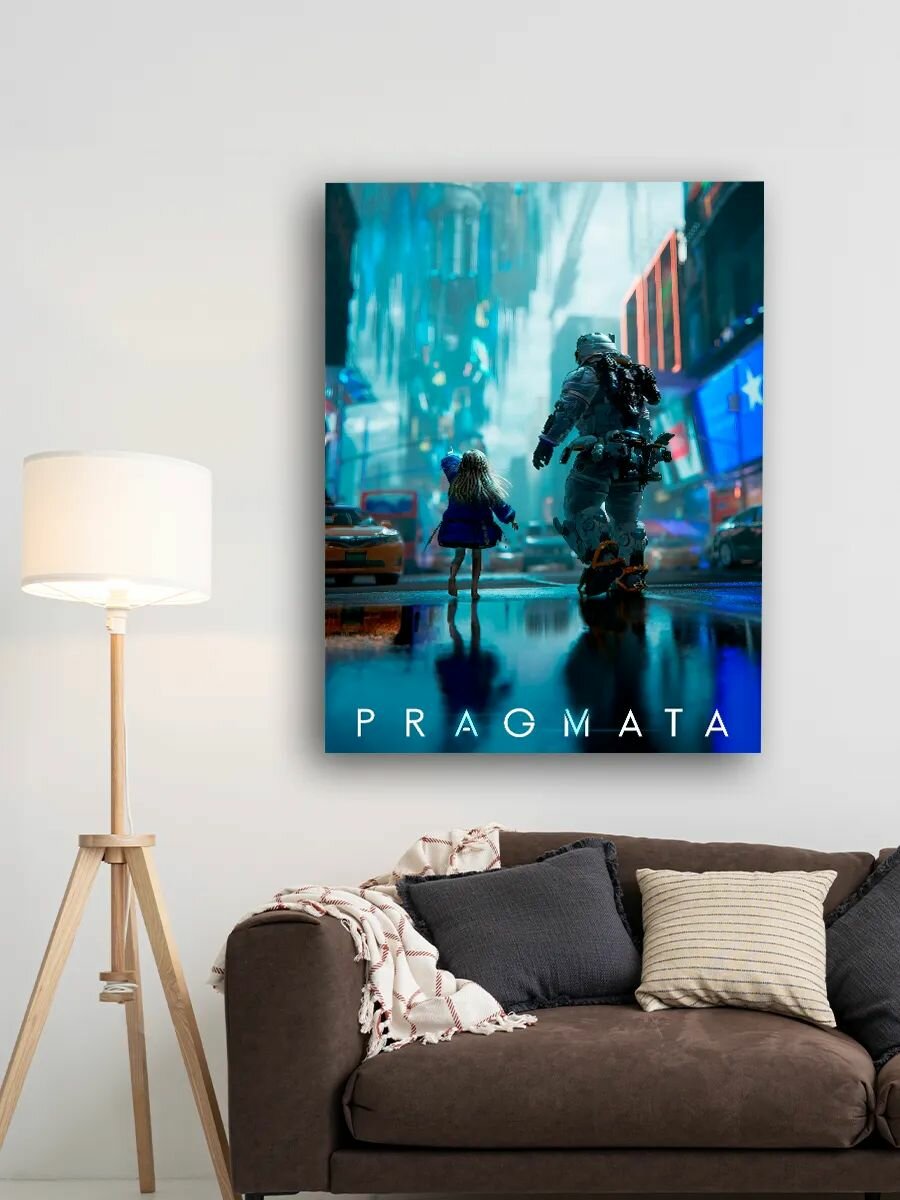 Постеры на стену Pragmata , плакат 1шт, А2 размер. — фото 1