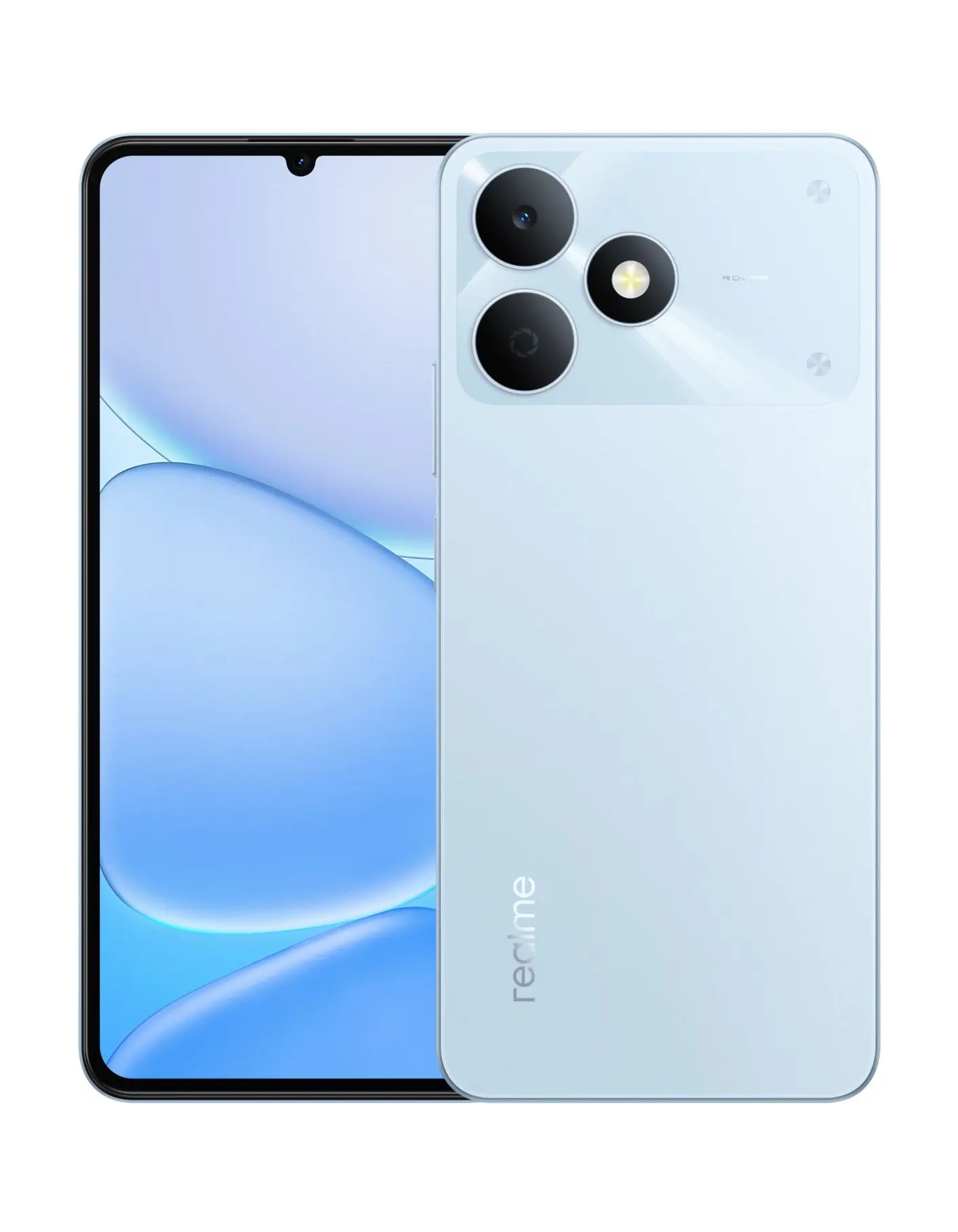 Смартфон Realme Note 80 4/128GB, экран 6.74, 1600 x 720, камера 8МП, Голубой