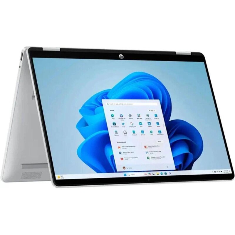 HP Ноутбук HP OmniBook 5 Flip 2-in-1 14-FP0023DX B86Q7UA (Core 7 150U-1.70ГГц-NPU, 16ГБ, 512ГБ SSD, Intel Graphics, WiFi, BT, WebCam, 14.0 1920x1200 IPS глянц. сенсор, W11 H), серебристый