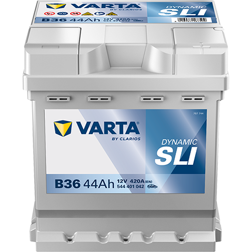 Аккумулятор автомобильный VARTA Dynamic SLI B36 44Ач 420А ОП (175х175х190) L0 175x175x190