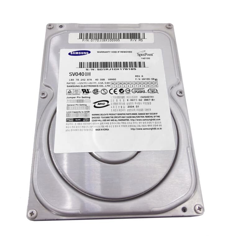 Жесткий диск Samsung 40Gb IDE 3,5" HDD