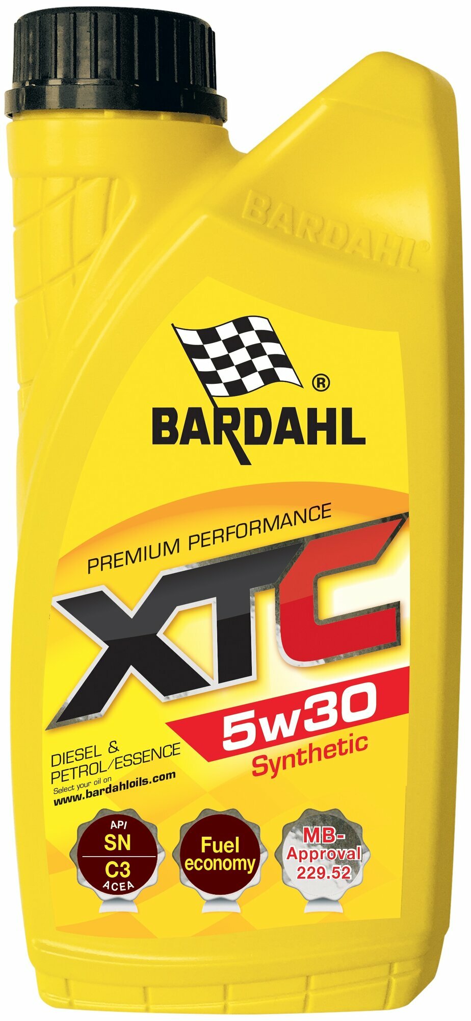 Масло моторное Bardahl XTC 5W30 синтетическое 1 л 36311