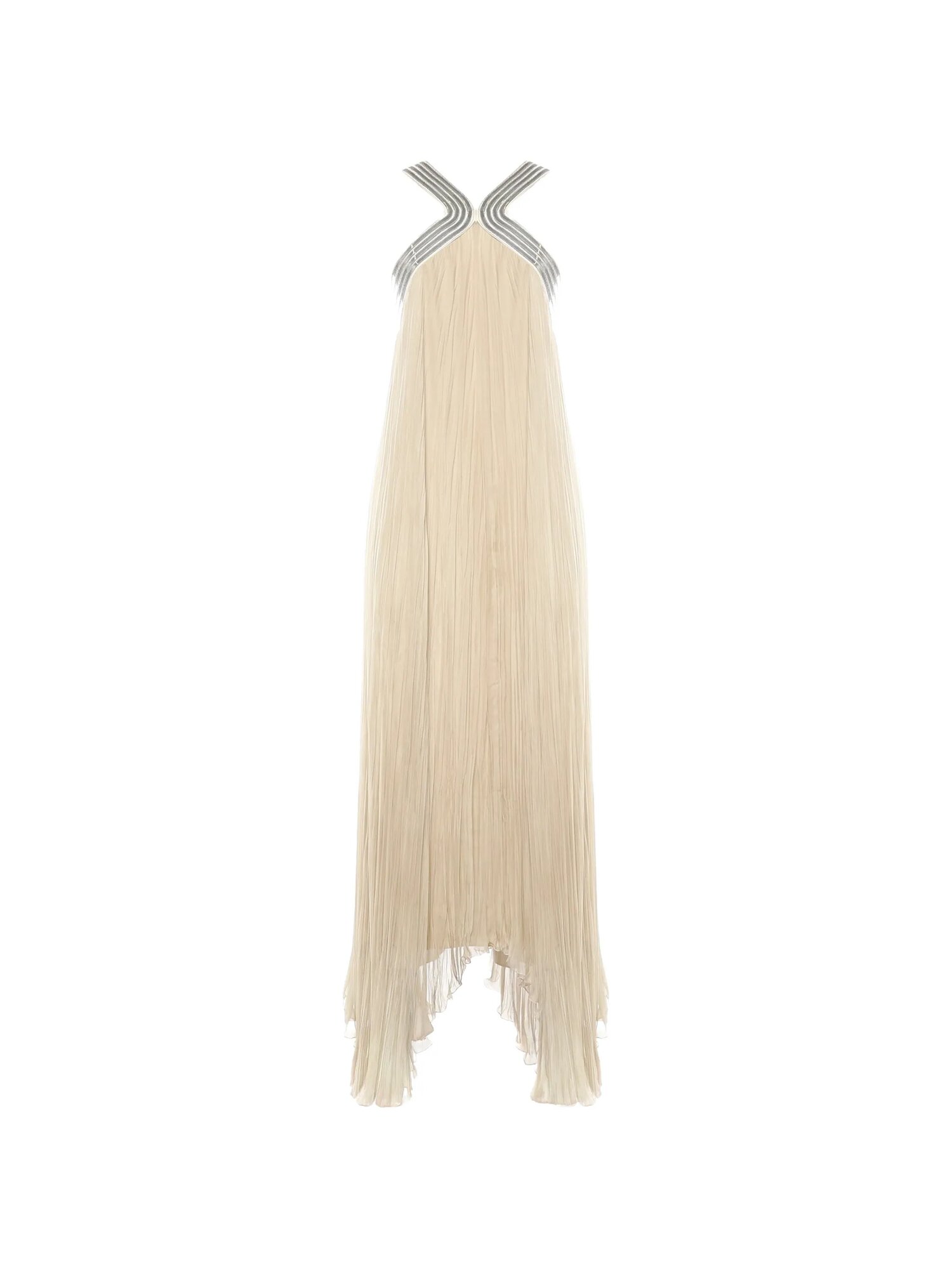 Платье Pleated halterneck dress