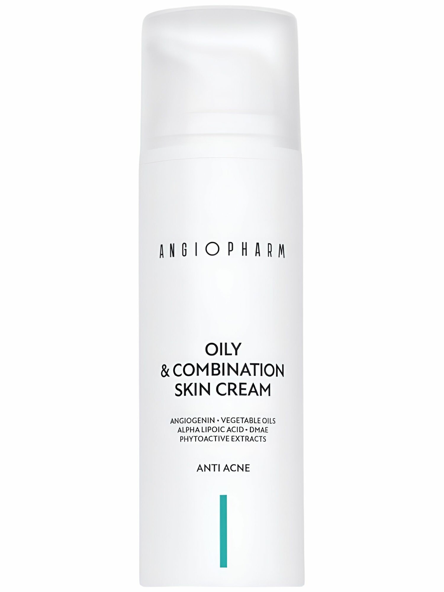 Крем для жирной и комбинированной кожи лица Oily Combination Skin Cream, Ангиофарм, 50 мл