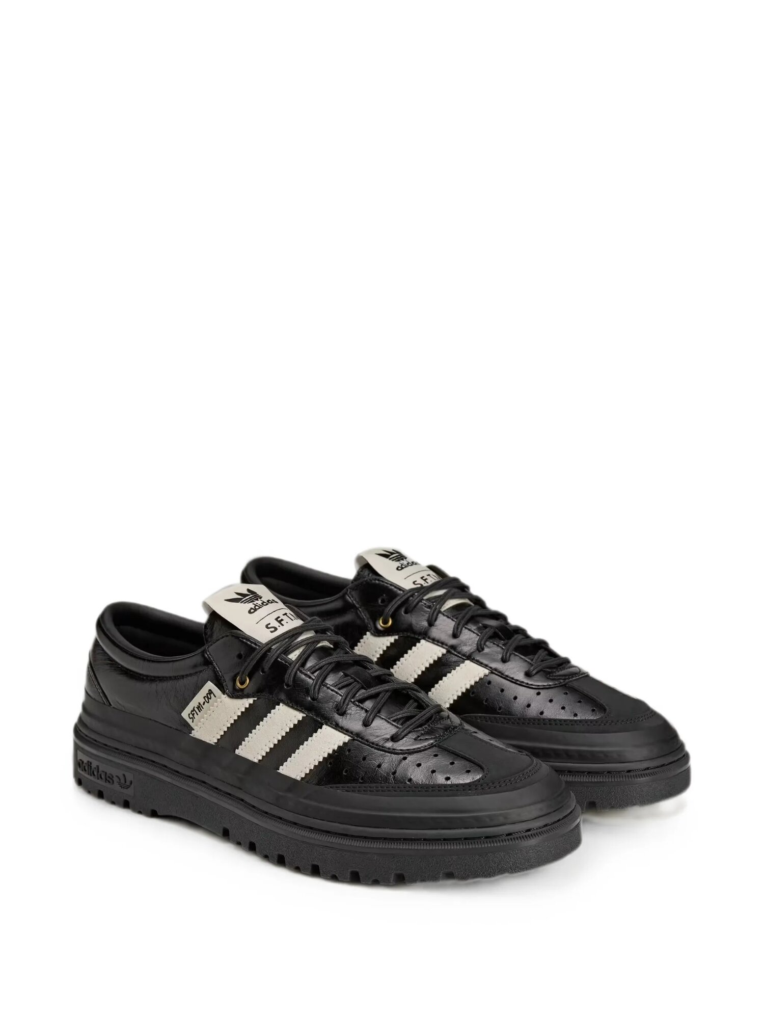 Кроссовки adidas Samba LX Freizeit SFTM, размер 7 US, black/black — фото 1