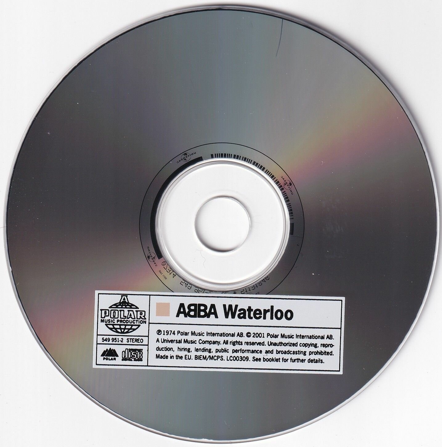 ABBA - Waterloo, 2001, 24-page, CD-Аудио — фото 1