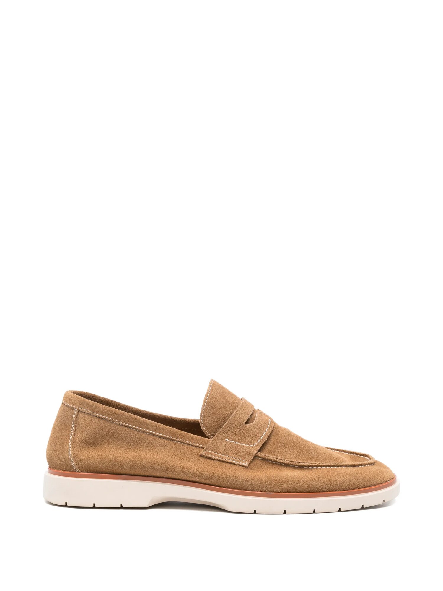 Лоферы Suede penny loafers