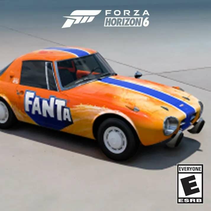 Forza Horizon 6 - Toyota Sports 800 Fanta Edition 1966 | Xbox Series X/S + PC | Ключ | DLC | Аргентина/США/Турция